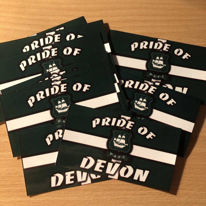 Forever PAFC stickers – Pack of 25 – PAFC Displays