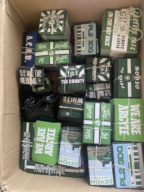 Mixed Sticker Pack – PAFC Displays