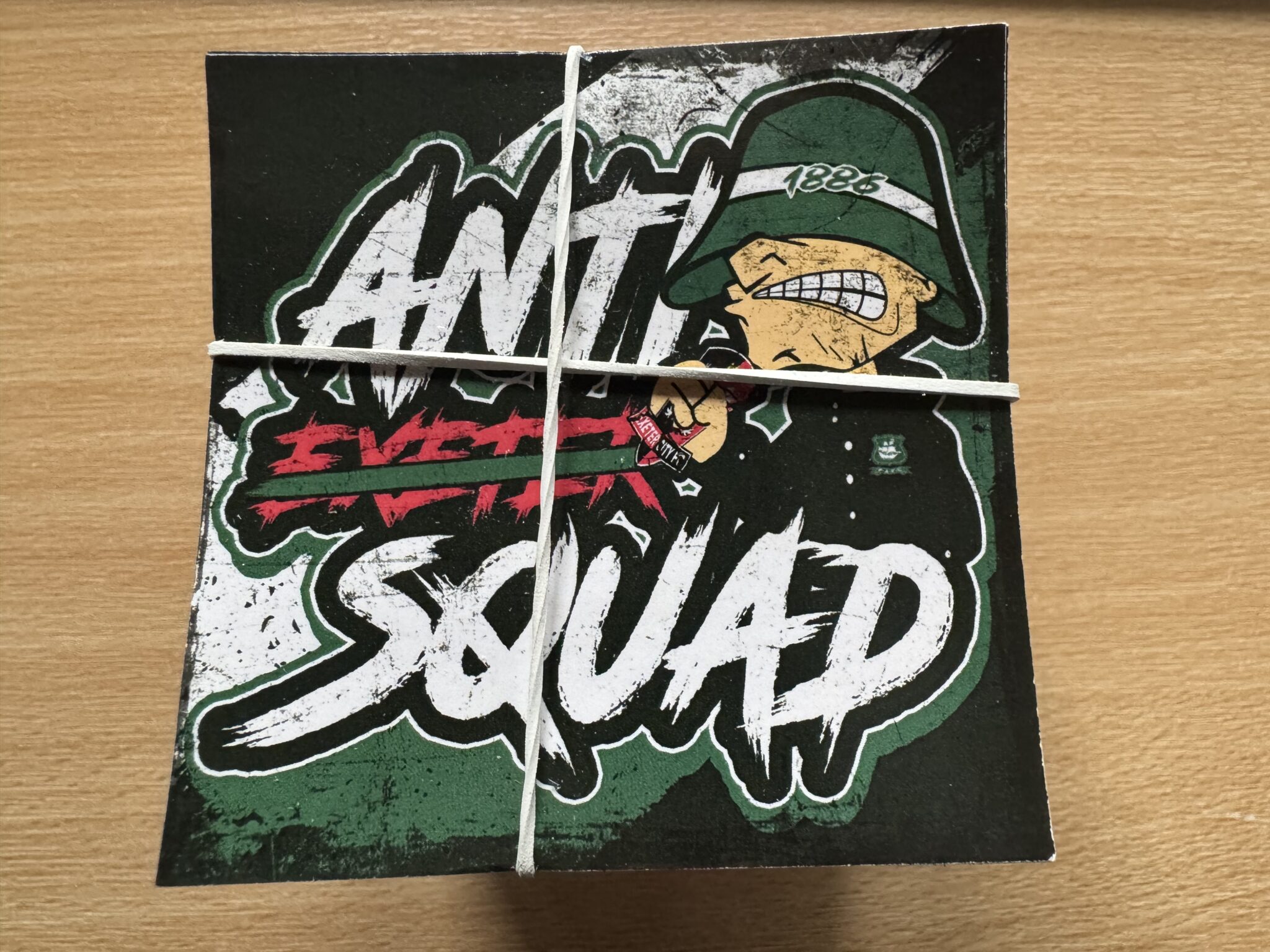 Anti Exeter Squad Sticker – PAFC Displays