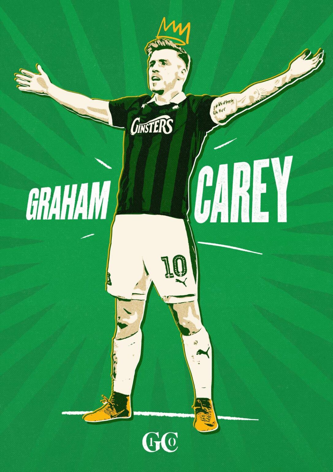 Graham Carey Flag and Donation to Rachels Fight Against Breast Cancer ...